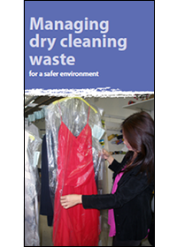 Managing dry cleaning waste | EPA