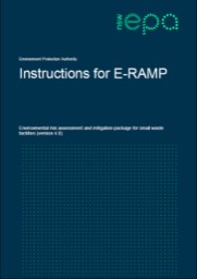Instructions for E-RAMP | EPA