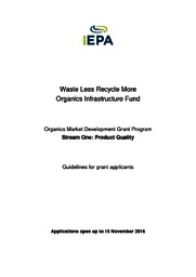 Organics Market Development Grant Program | EPA