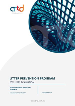 Litter Prevention Program 2012-2021 Evaluation | EPA