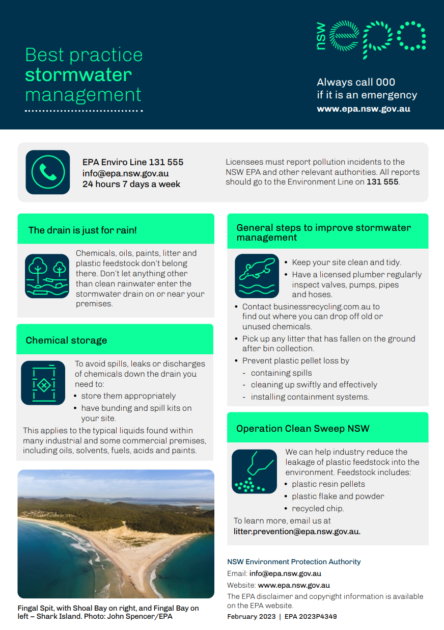 Best practice stormwater management | EPA